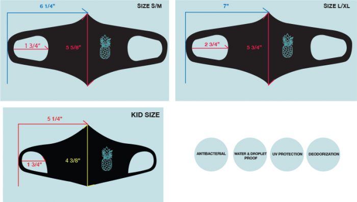 PPE - Antibacterial Family Face Masks - Coradorables